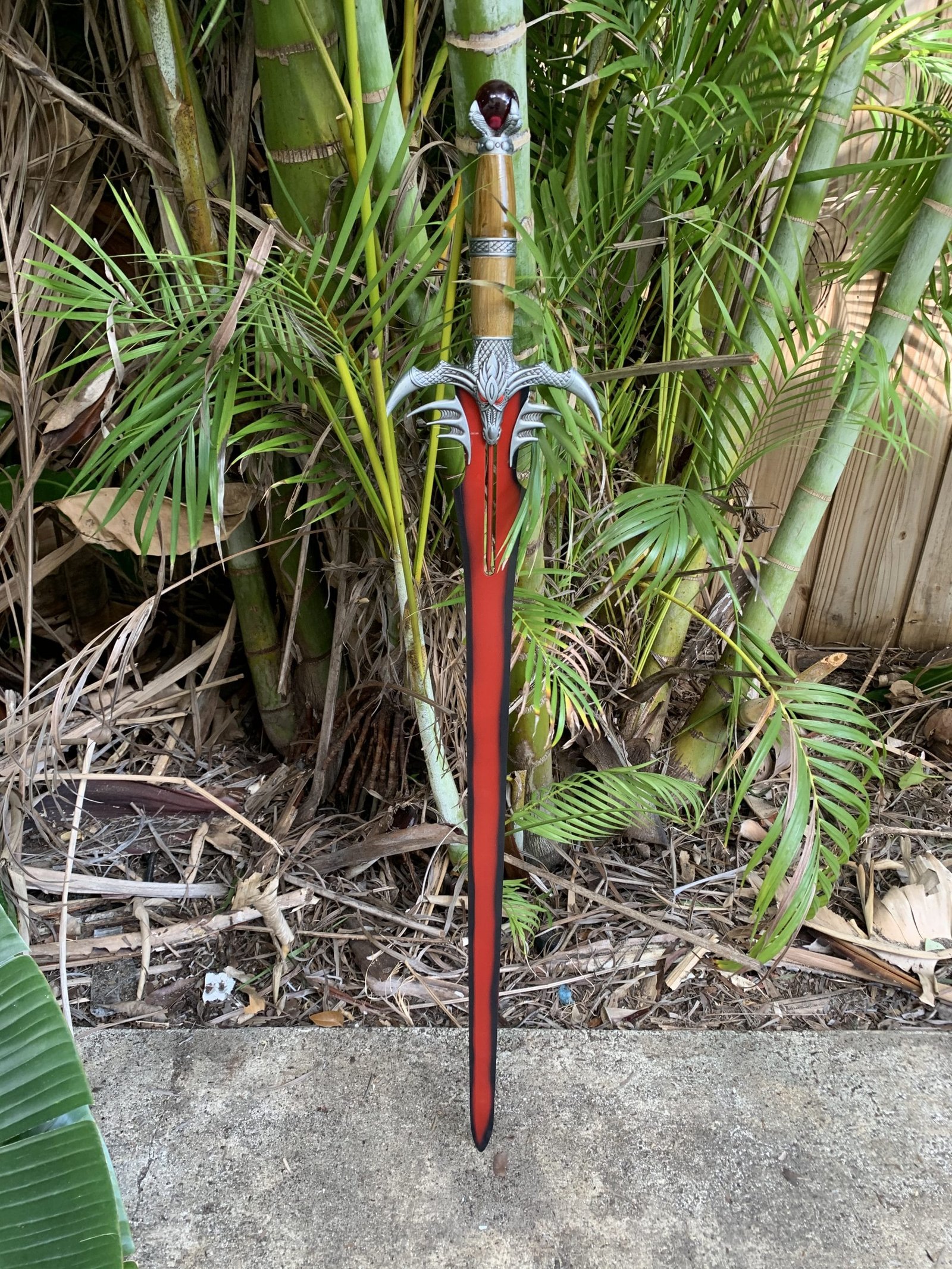 Hey, This Is A Really Cool Red Dragon’s Battle Sword From Medieval ...