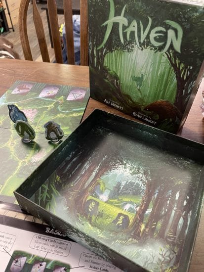 Haven: A Two-Player Board Game Review - Geek to Geek Media