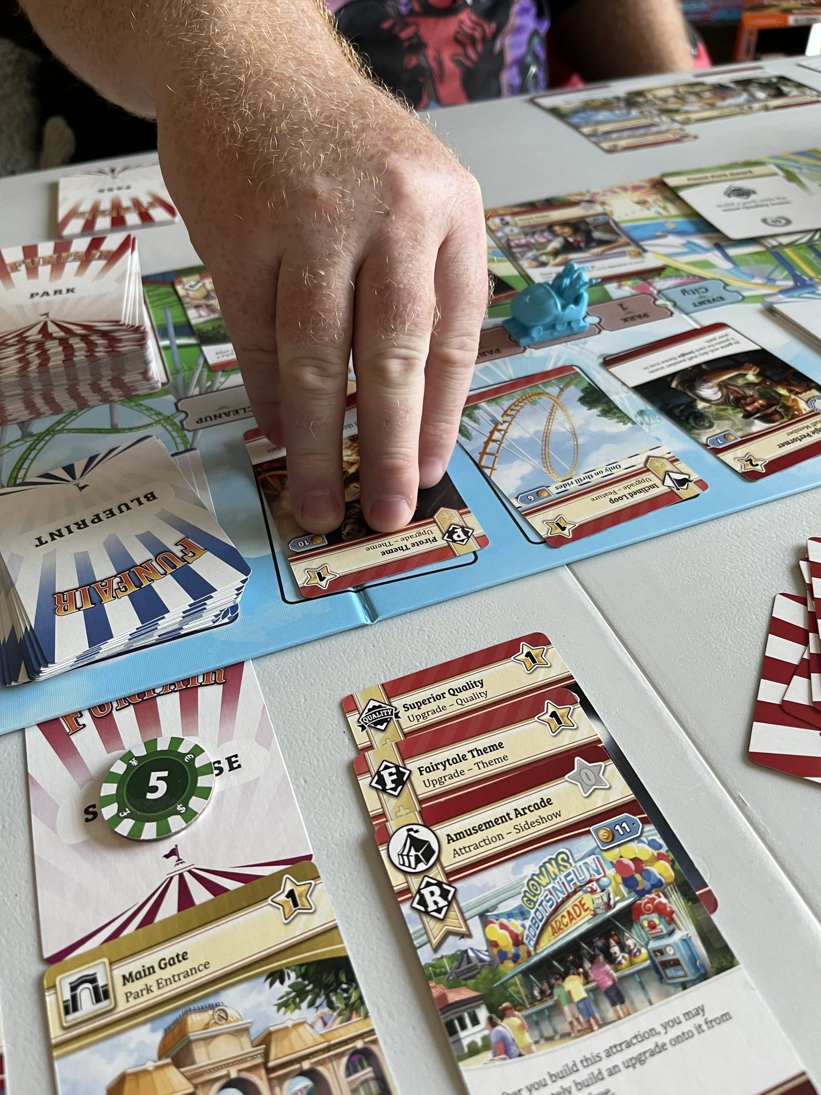 Funfair: A Board Game Review - Geek to Geek Media