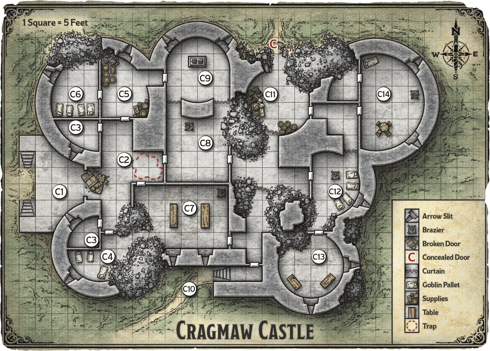 3D Printing Dungeon Terrain for D&D (Costs and Examples)